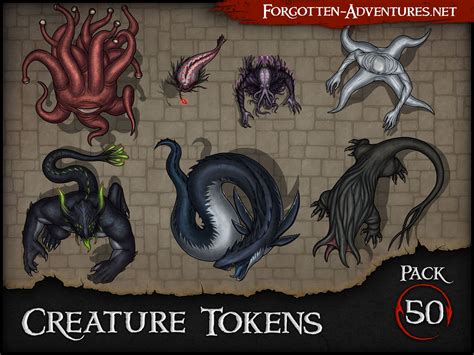 Creature Tokens Pack R ForgottenAdventures