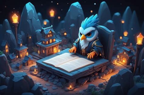 Premium Photo Very Detailed Tiny Cute Judge