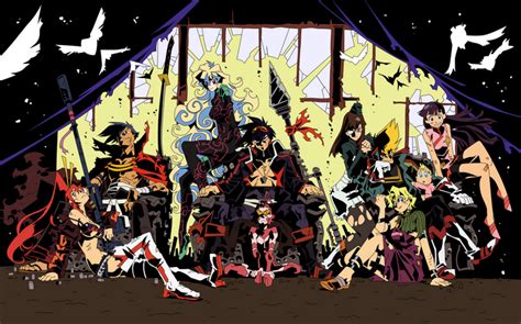 Anime Simon Kamina Teppelin Nia Littner Yoko Tengen Toppa Gurren
