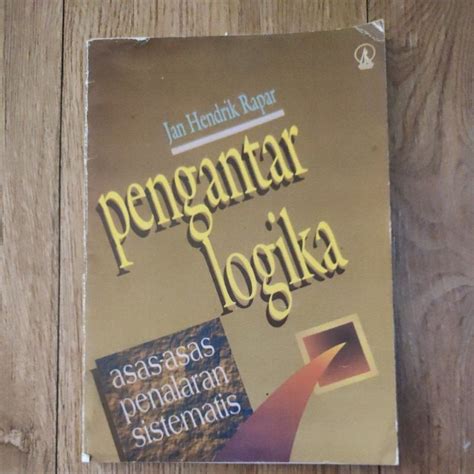 Jual Pengantar Logika Asas Asas Penalaran Sistematis By Jan Hendrik