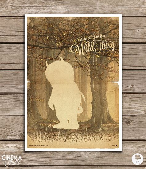 Where The Wild Things Are Poster