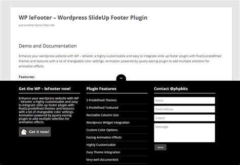 Get The Top Wordpress Footer Plugin 17 Examples