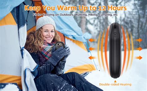 Jumkeet Hand Warmer Rechargeable Power Bank 10000mah Electronic Usb Pocket Heater Portable