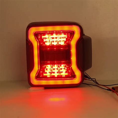 최신인기상품 스모크드라이버 지프 랭글러 Jl 2018용 Led 테일 라이트 어둠 속에서 길을 밝히는 스타 Chinanow 추천상품 차이나나우ㅣchinanow