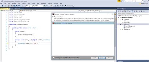 Move To Resource Warning Cannot Move Element To Resource Resharper