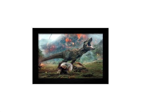 Quadro Decorativo Pôster Jurassic Park Elo7 Produtos Especiais