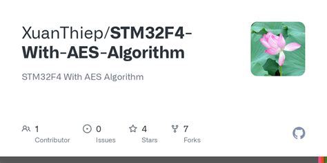 GitHub XuanThiep STM F With AES Algorithm STM F With AES Algorithm