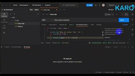 javascript dành cho tester postman jmeter youtube