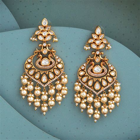 Exquisite Kundan Earrings Design Kundan Earrings Collection