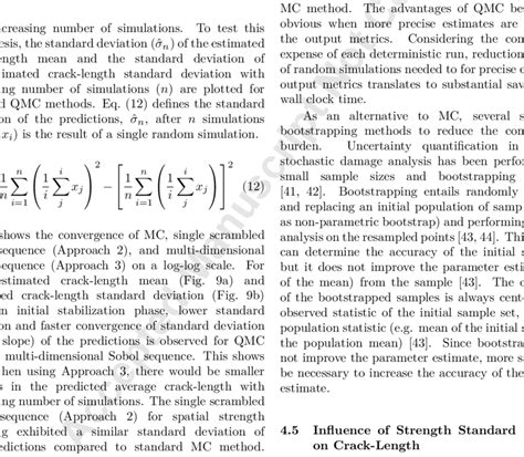 Best Estimate For Crack Length At Different Applied Displacements For Download Scientific