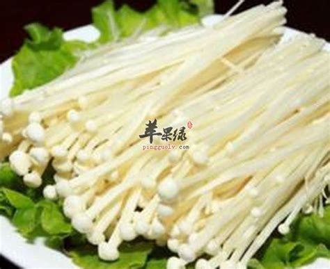 金针菇抗疲劳促代谢降低血脂 苹果绿
