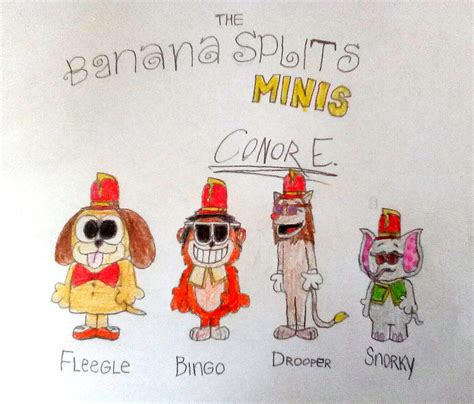 The Banana Splits Minis By Cb642ondeviantart On Deviantart