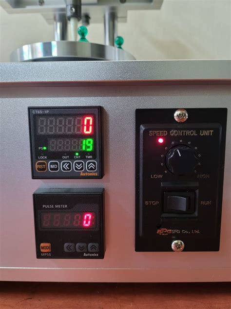 카운터 메뉴를 통해 작동횟수를 설정가능합니다