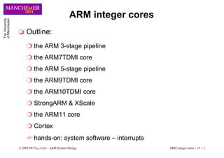 ARM Cores Pdf