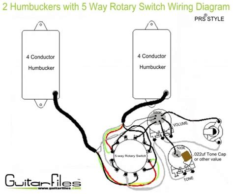 Prs 5 Way Rotary Switch Guitar Schematic Wiring Diagram Gallery 3 Way