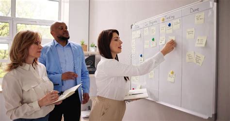 Agile Business Team Stock Image Image Of Scrum Group 278497805