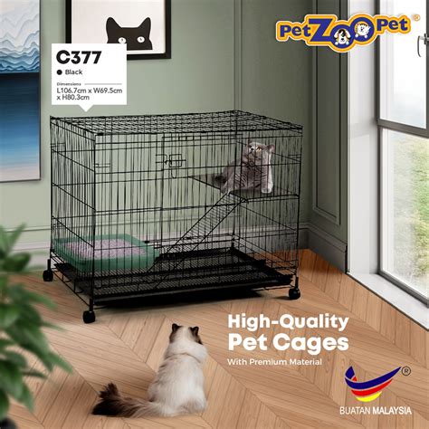 C388 Collapsible Cat Cage Starcage Pet Products Sdn Bhd