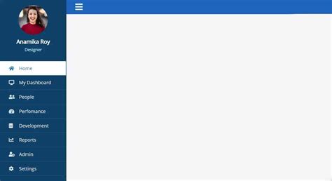 Sidebar Menu Using HTML CSS JavaScript