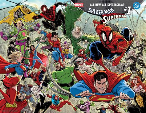 Marvels Spider Mansuperman Brian Bendis Pepe Larraz Geoff Johns