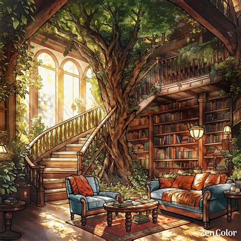 Fantasy House Living Room