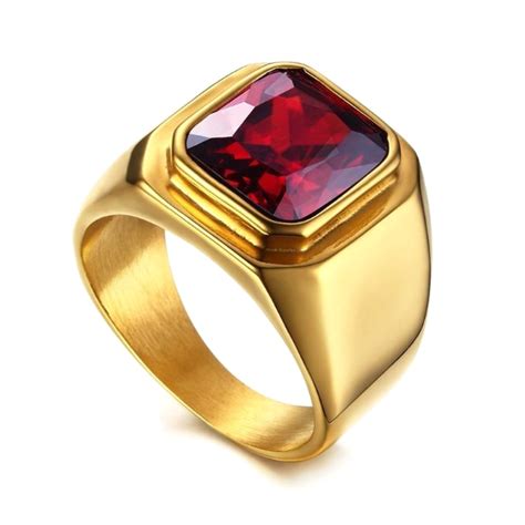 Ruby Ring For Men