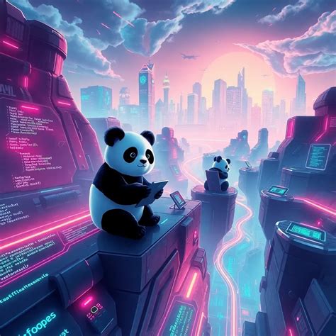 Panda Coding Revolution Text Game — Infinity Arcade