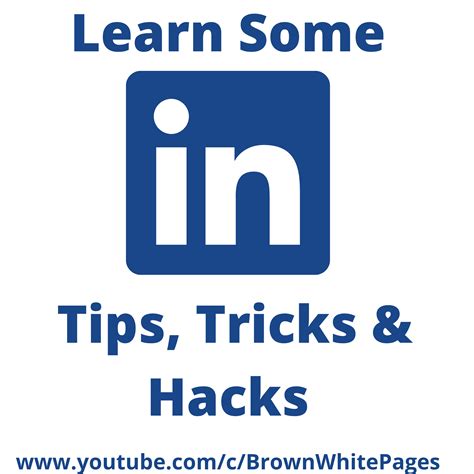 Learn Some Linkedin Tips Tricks And Hacks Dont Forget