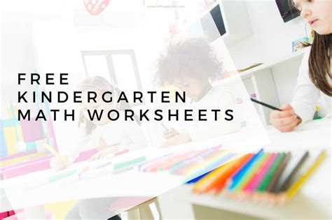 Free Kindergarten Math Worksheets Oh Happy Joy Journey Of Motherhood