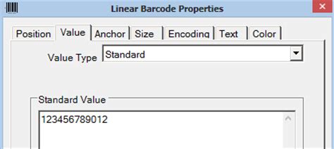 How To Encode A TAB Or Function In A Code Barcode Using The Label Software