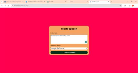 How I Converted Text To Speech With Texttospeech Converter Surendra
