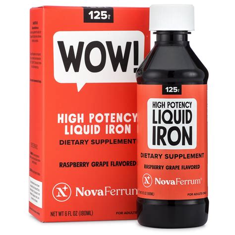 Novaferrum Pow 36mg Chewable Iron Supplement For Adults