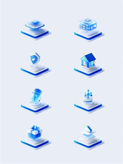 Blender制作b端科技banner图标 花瓣网