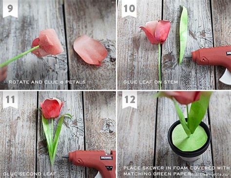 Пин на доске Декор из бумаги Тюльпаны Цветы Бумага