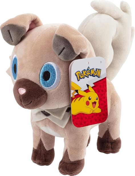 Pokémon 8 Rockruff Plush Officially Licensed Generation 7 Sun And