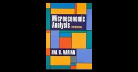 MICROECONOMIC ANALYSIS 3RD EDN Padhega India