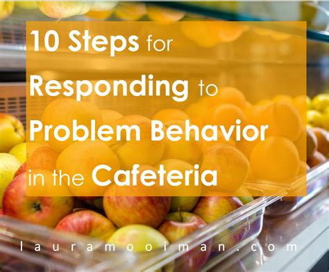 10 Steps For Responding To Problem Behavior In The Cafeteria Artofit