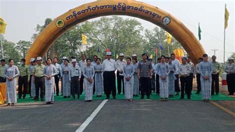 မကွေးတိုင်းဒေသကြီးဝန်ကြီးချုပ် ဦးတင့်လွင် စလင်းမြို့နယ် ကန်တော်လျောင