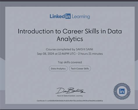 Learningjourney Dataanalytics Continuouslearning Careerskills Sakshi Saini