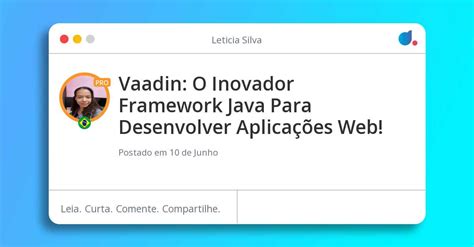 Vaadin O Inovador Framework Java Para Desenvolver Aplicações Web