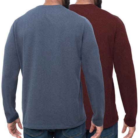 Rugged Elements Mens Long Sleeve Crew Tee 2 Pack 497 At Costco