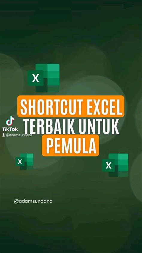 Shortcut Excel Terbaik Untuk Pemula