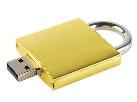 Tech News USB Lock Flash Drive