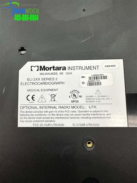 Burdick Mortara Eli250c Ekg Machine Medsold