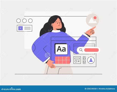 Woman Working On Web And Application Development On Computers Woman