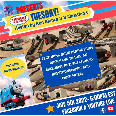Bachmann Trains Usa On Twitter Make Sure To Tune In Live For
