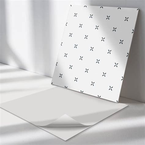Wallfluent Vinyl Tegels Eenvoudig Kruispatroon Zelfklevende