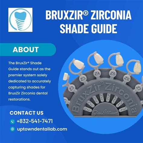 Zirconia Crown Shade Guide Uptown Dental Lab