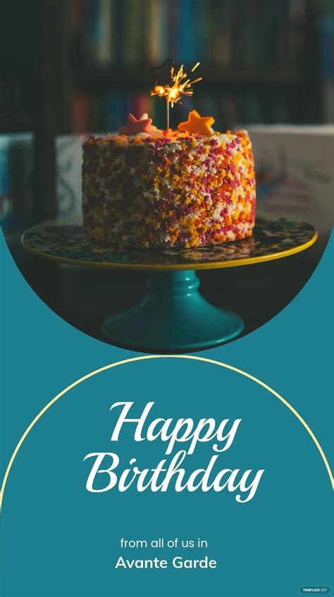Happy Birthday Instagram Story Template Web Birthday Instagram Story