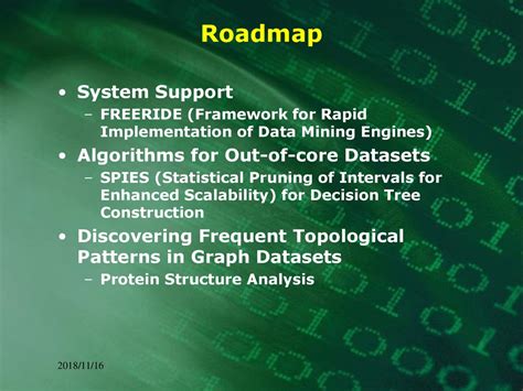 Scalable Data Mining Algorithms System Support And Applications
