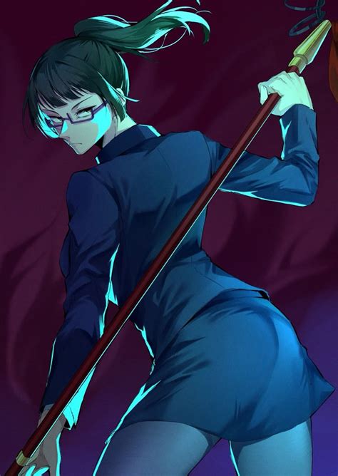 120 Maki Is So Hot Jjk ･ﾟﾟ･⭑ Ideas Jujutsu Maki Anime